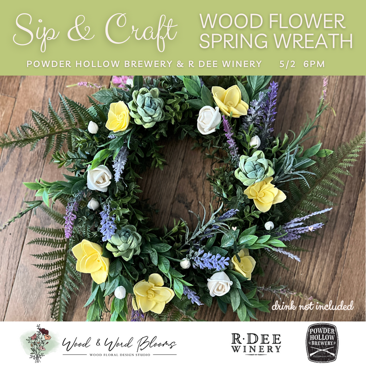 Wood Flower Workshops – Wood & Word Blooms