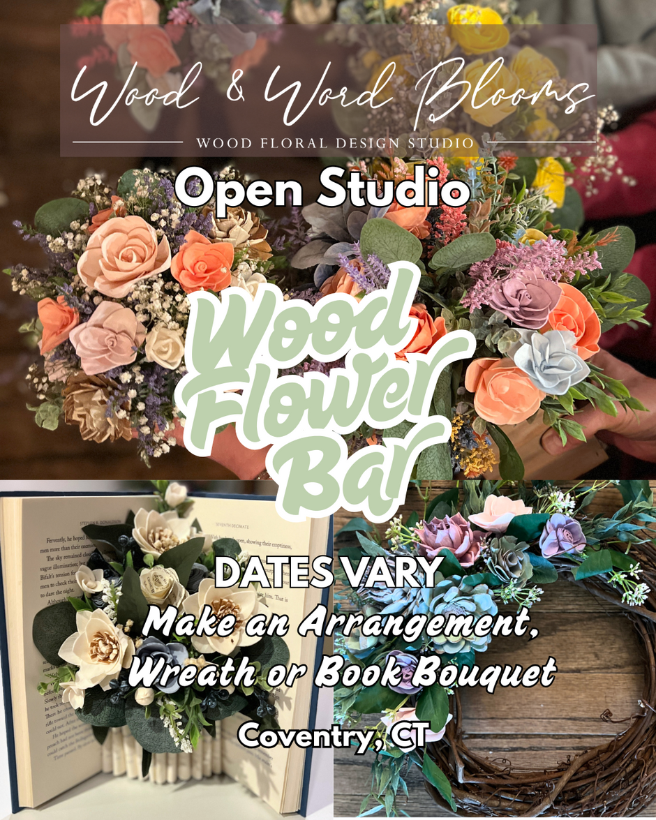 Wood Flower Workshops – Wood & Word Blooms